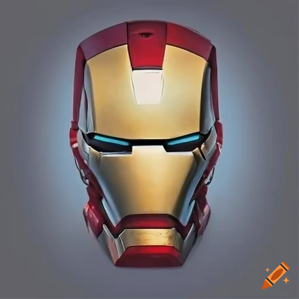 Iron man mask on Craiyon