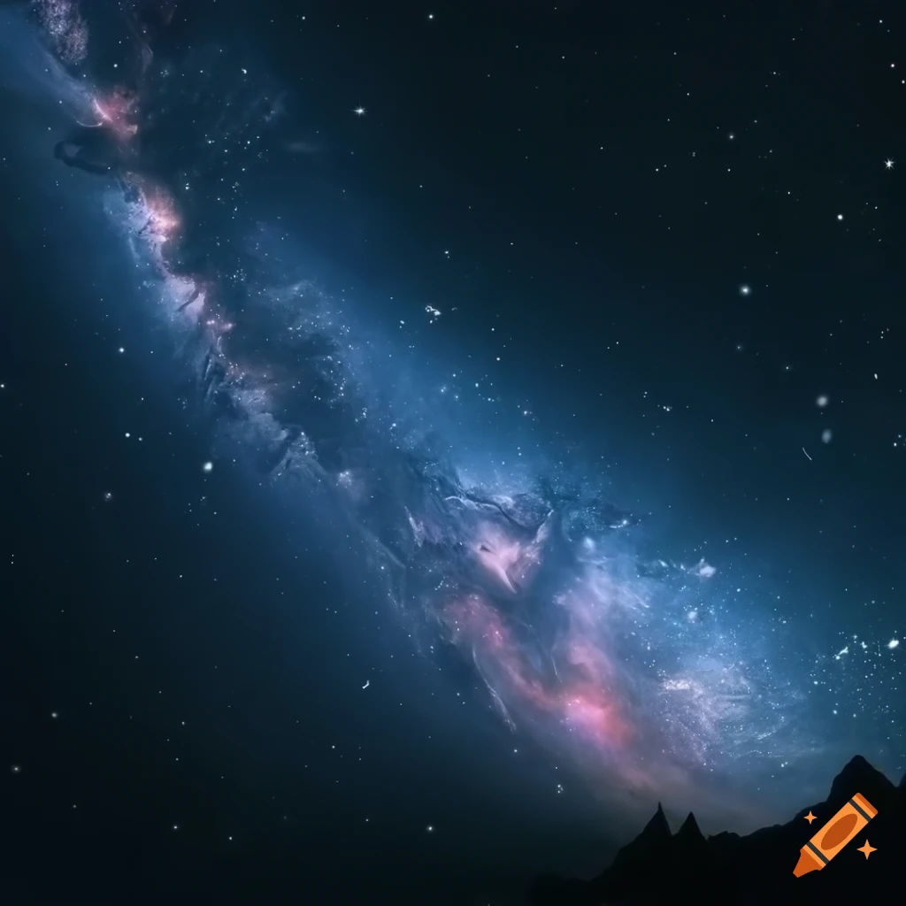 2k wallpaper of the milky way in 1440p on Craiyon