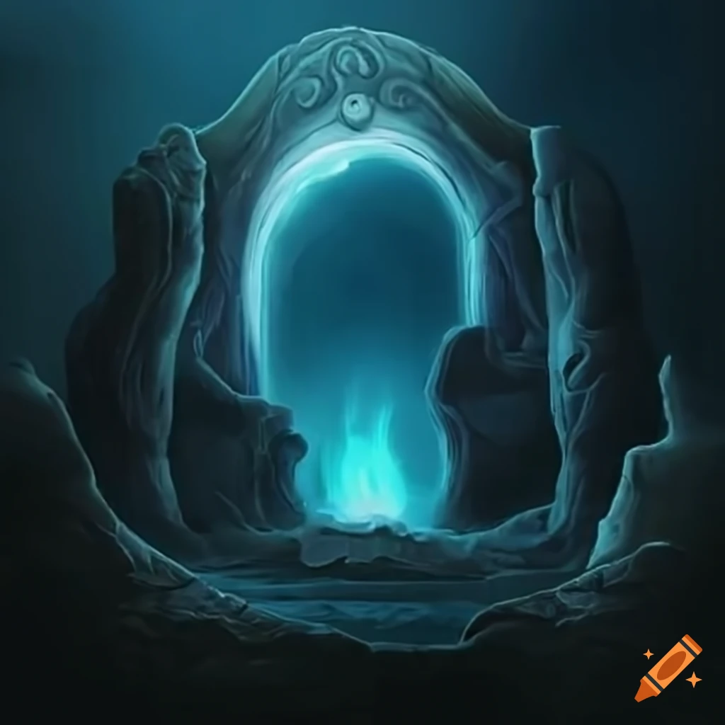 Magic portal on Craiyon