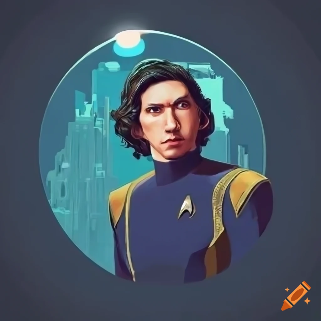 Adam Driver as the Evil King of the Galaxy on Star Trek Discovery in a ...