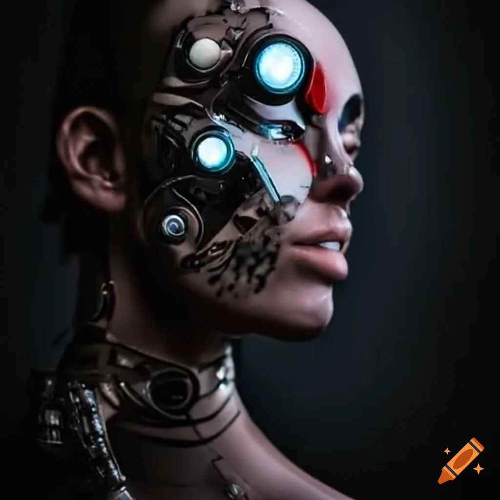 Cyborg on Craiyon
