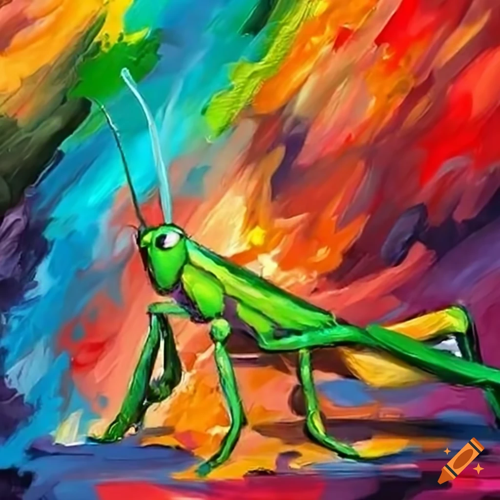 Grasshopper in a kung fu outfit inspired by Studio Ghibli and Disney ...