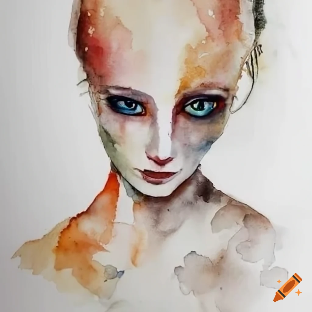 Humanoid figure on Craiyon