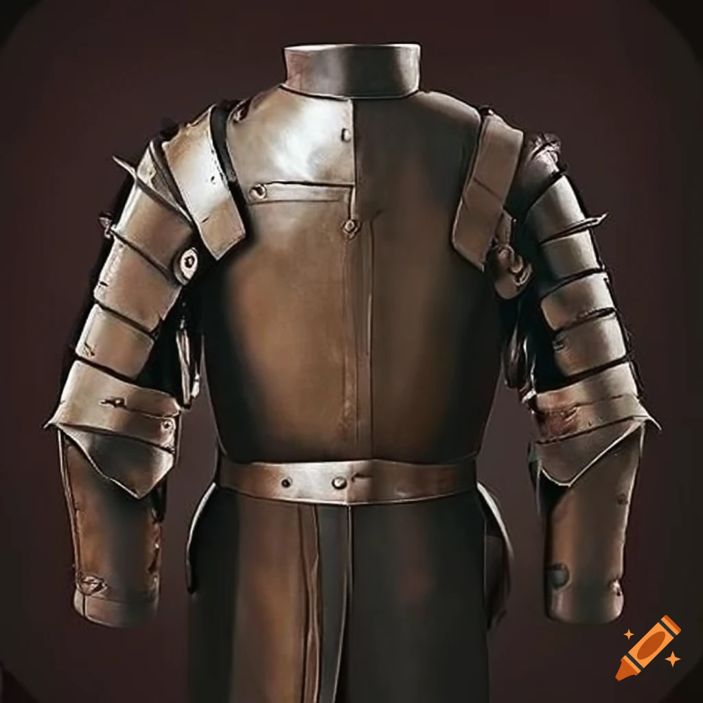 Medieval gloves armor on Craiyon