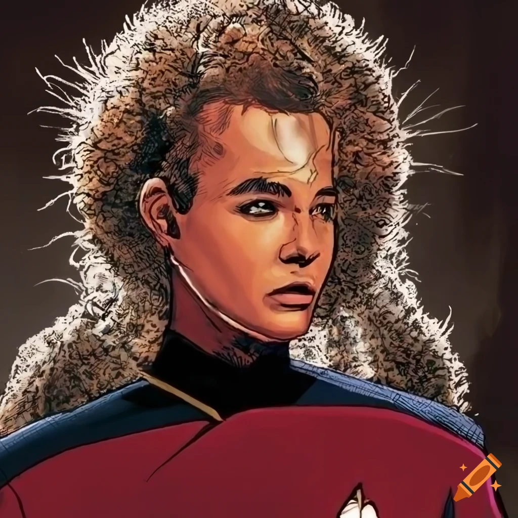 Star trek: the next generation inspired by q hayashida on Craiyon