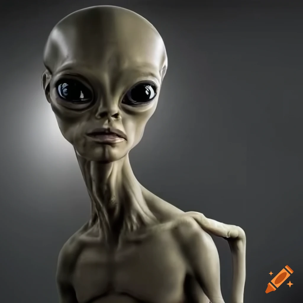 Waving alien on Craiyon