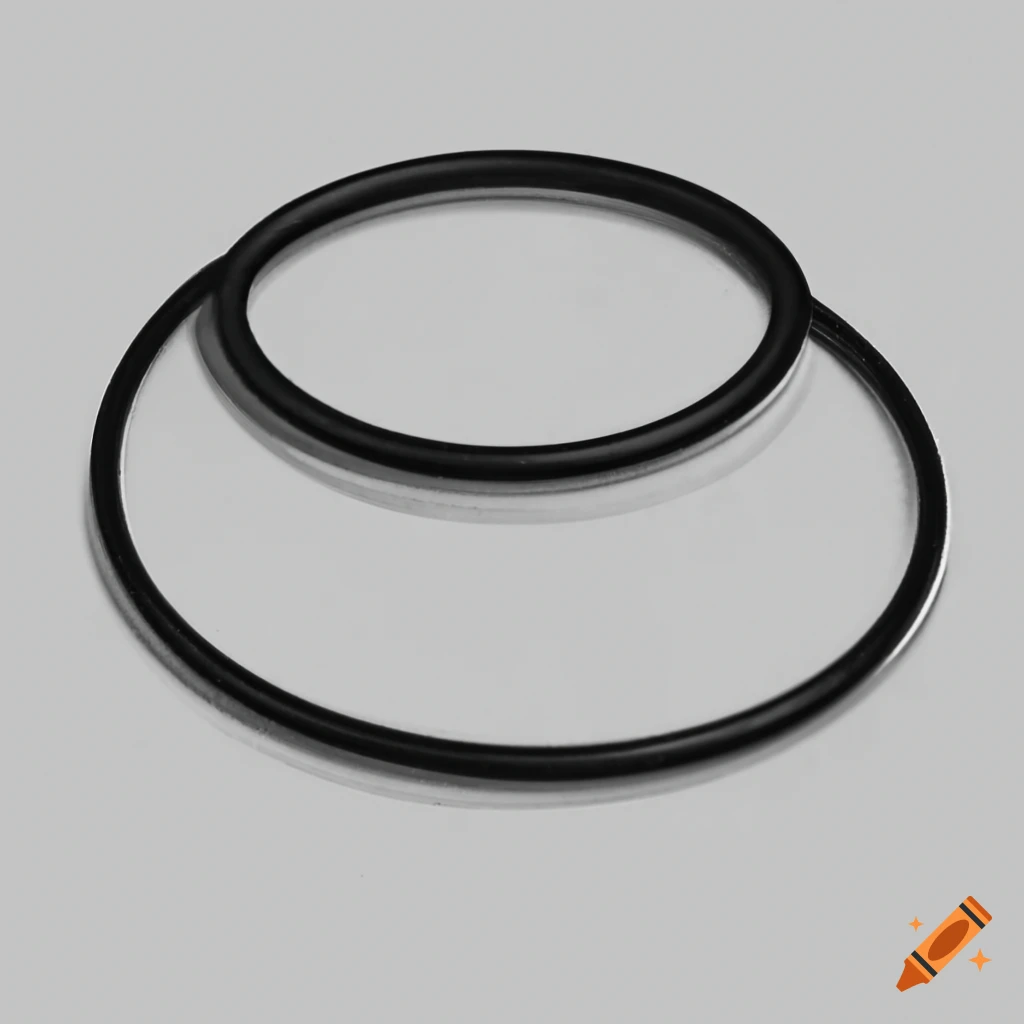 Technical drawing of o-ring 45mm x 2.62mm on Craiyon