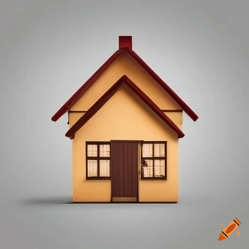 House with sign out front on Craiyon