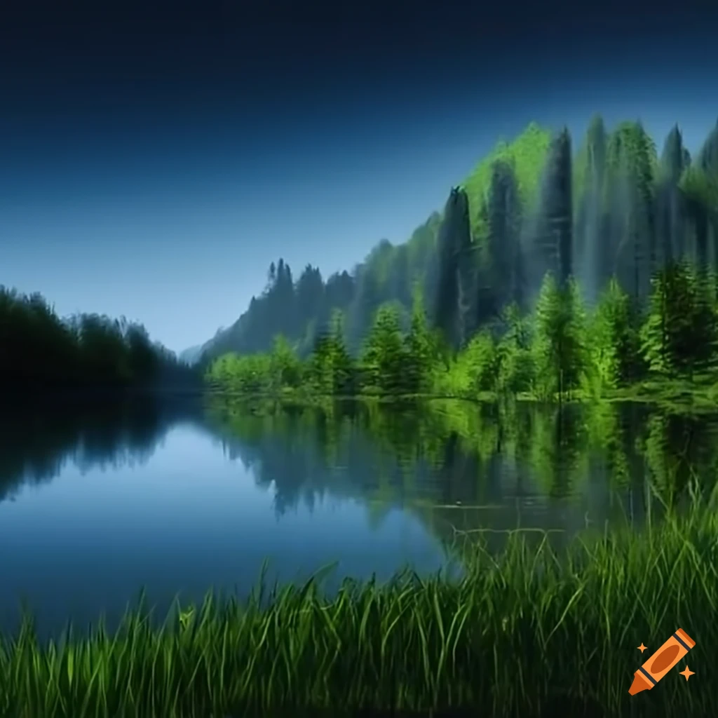 Environment on Craiyon