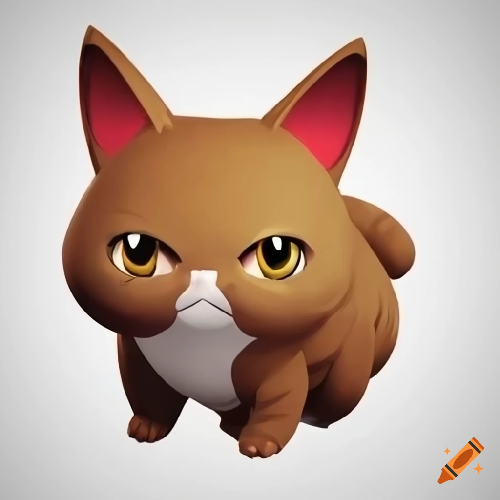 Pokemon cat character on Craiyon