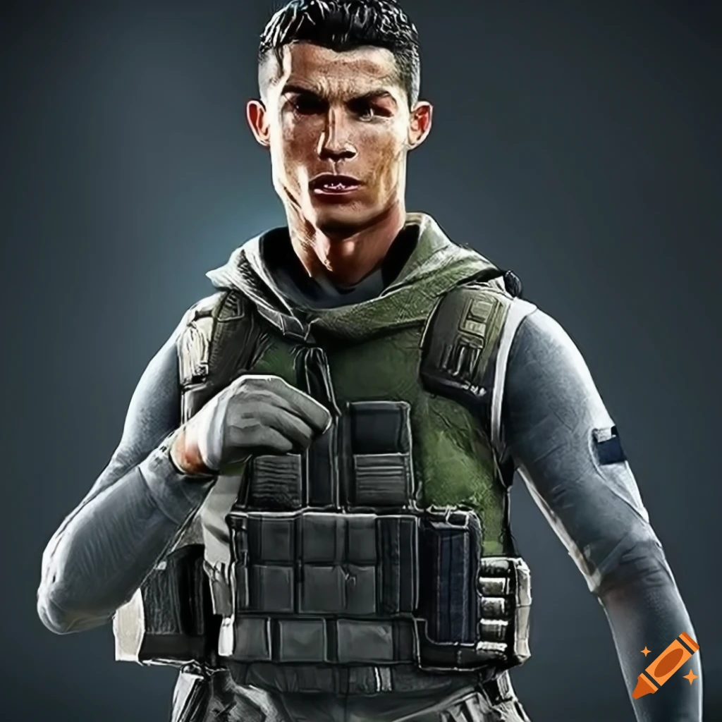 Cristiano ronaldo as a rainbow six siege operator with real madrid ...