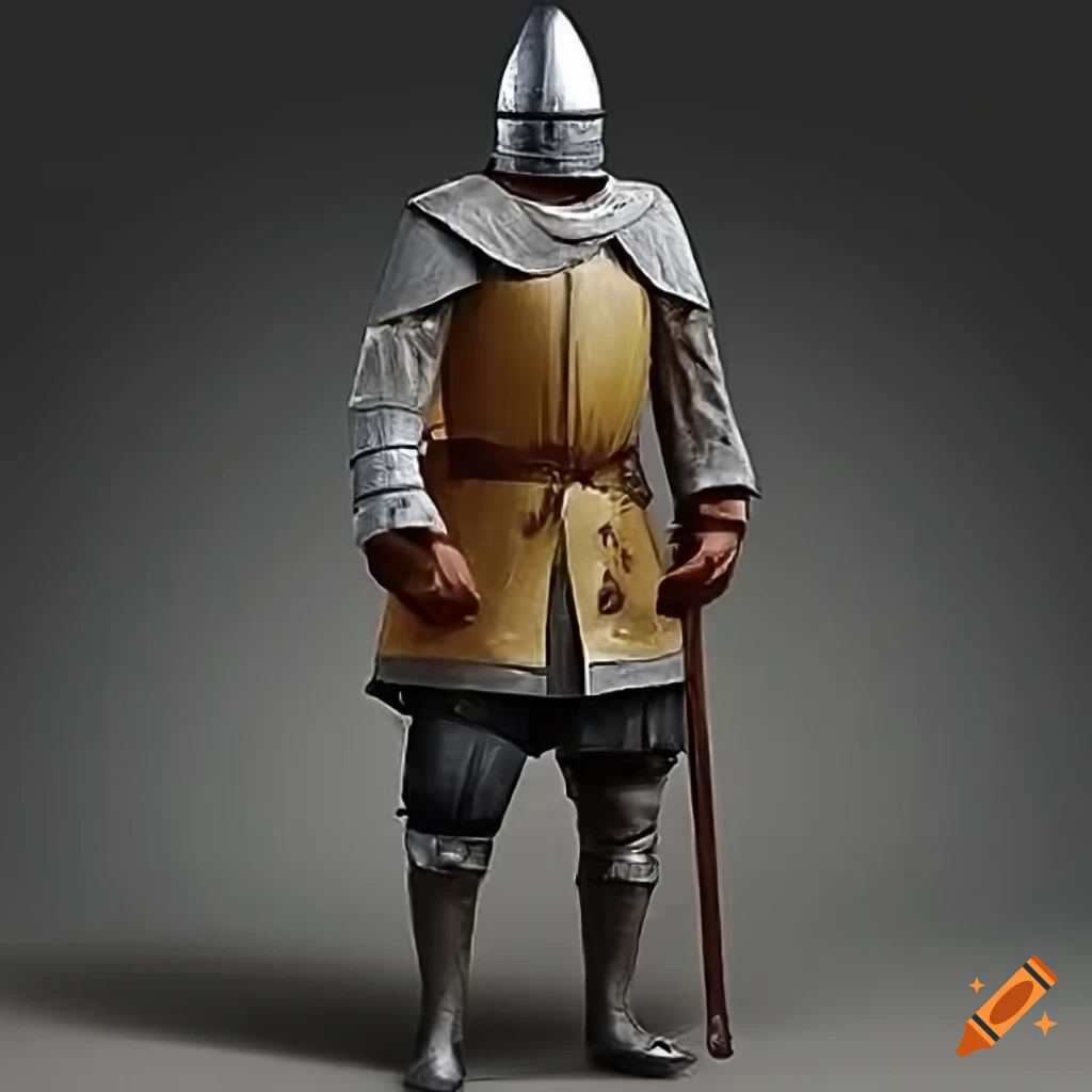 Medieval militia on Craiyon