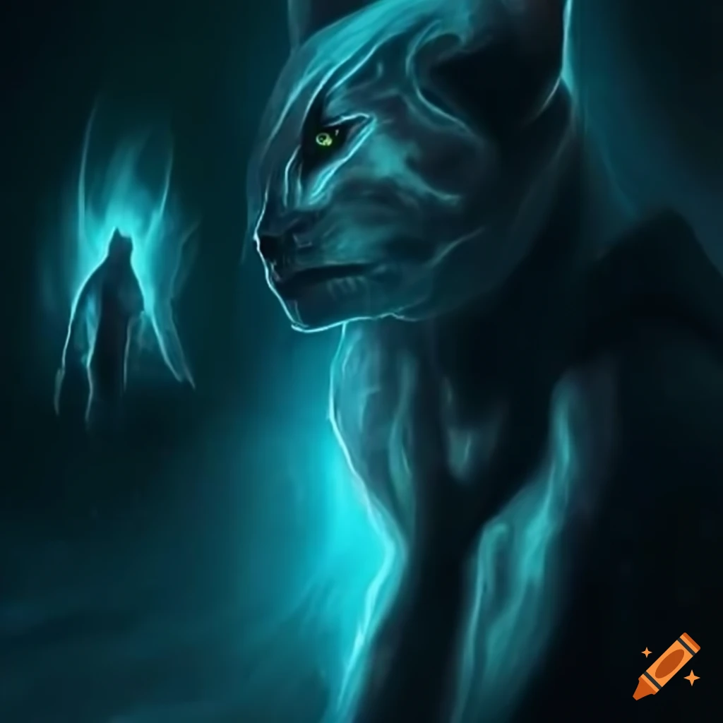 Shapeshifting ghost on Craiyon