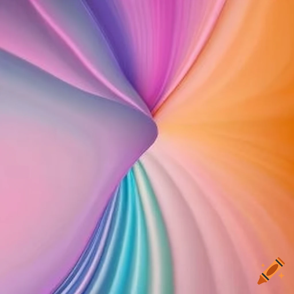 Color scheme with pastel colors and vibrant hues for a youthful feel on ...