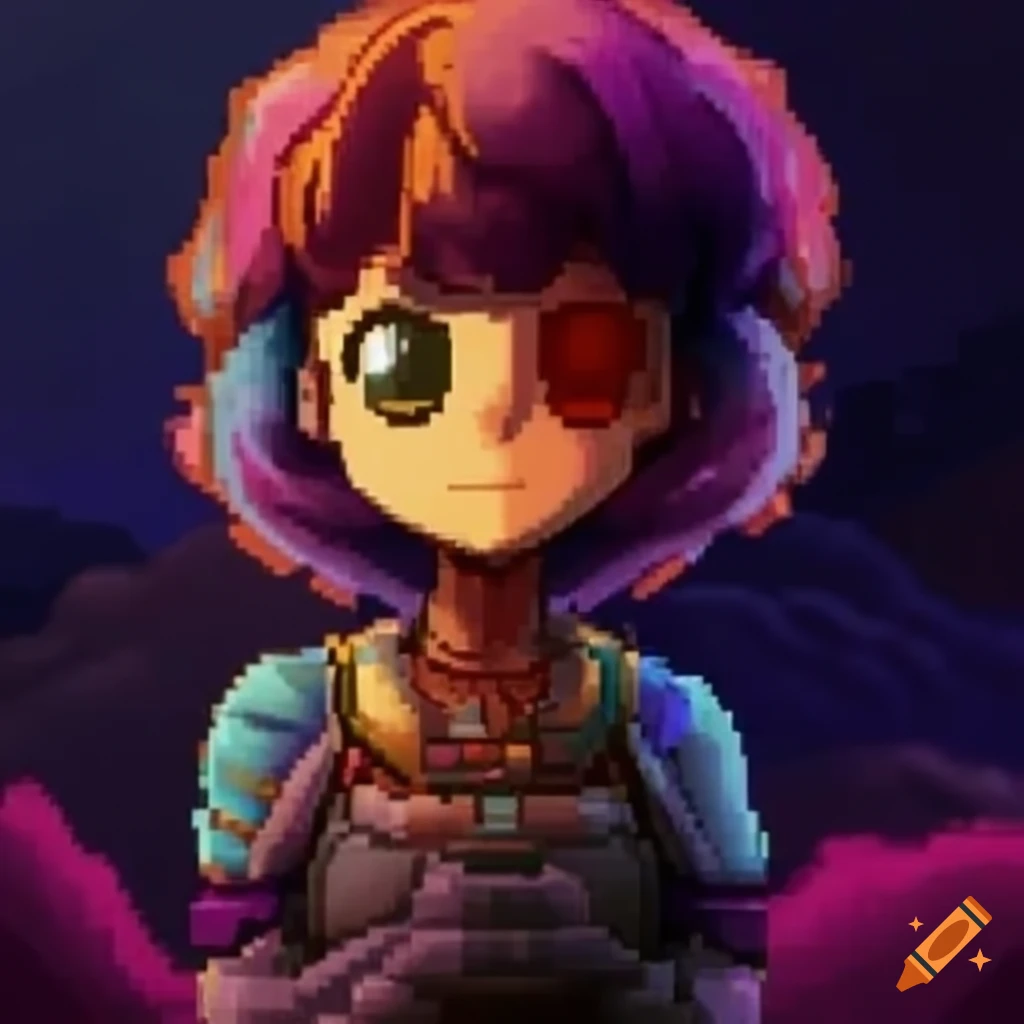 Poptop character from starbound on Craiyon
