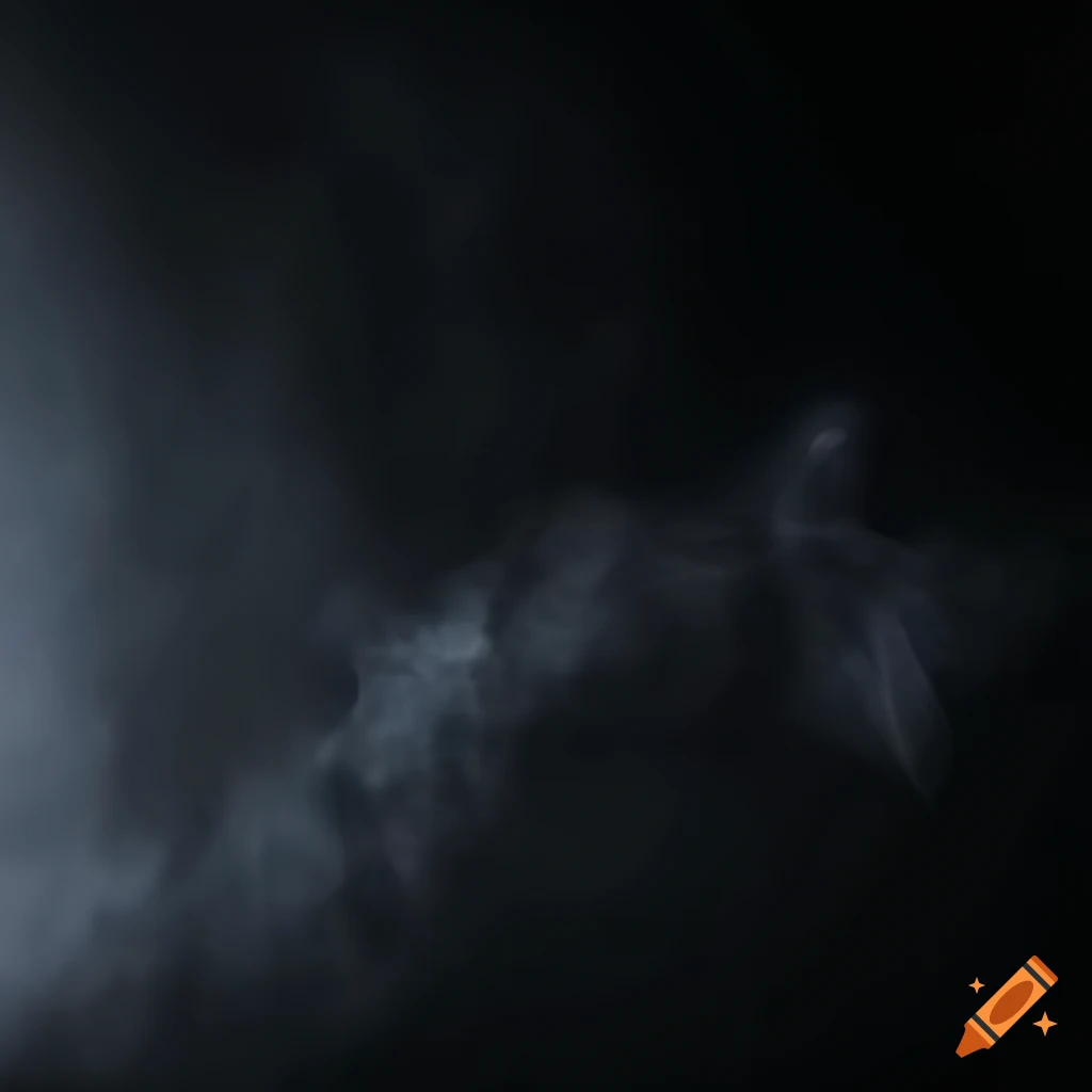 Smoke on grey background created with unreal engine 5 on Craiyon