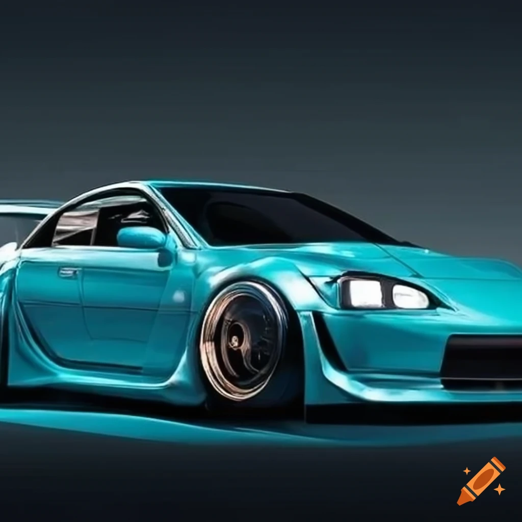 Japanese art jdm cars on Craiyon