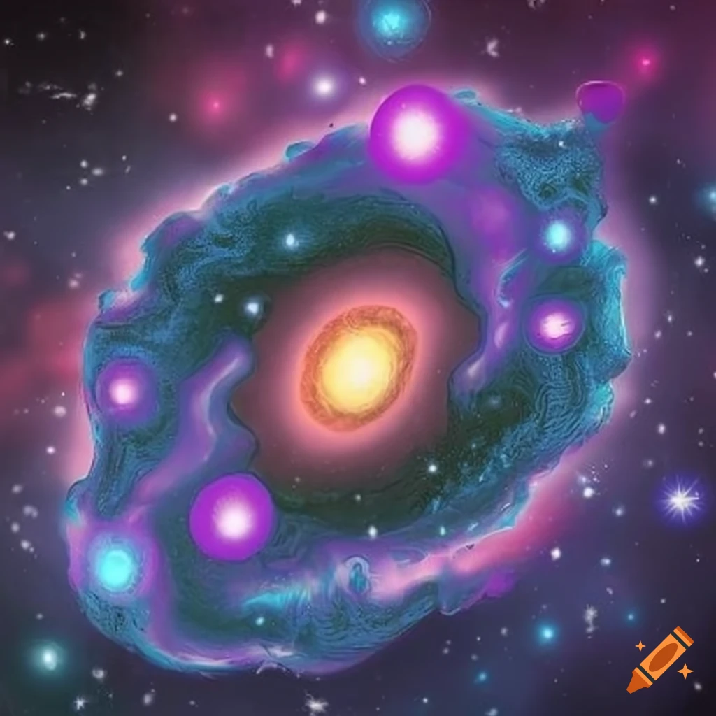 Cosmic entity on Craiyon