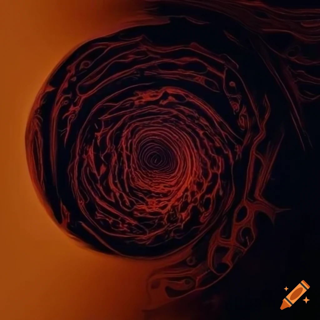 Abstract experimental music cover with distorted patterns on Craiyon