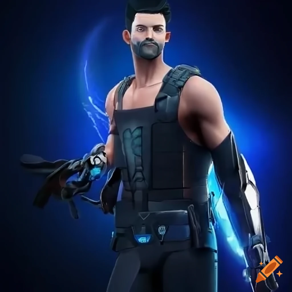 Playstation 5 man on Craiyon