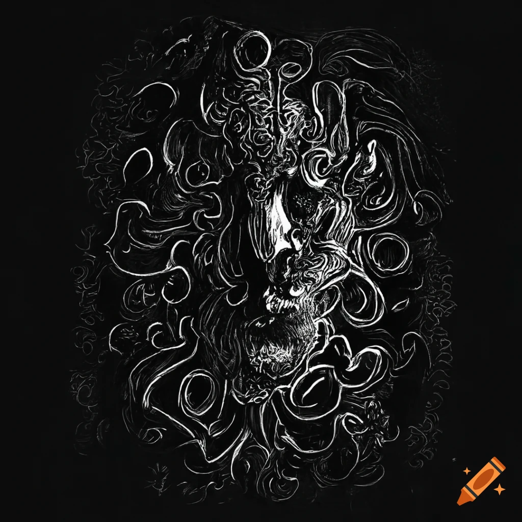 Symbol of stamina, speed, vigor, and endurance in Gustave Dore style ...