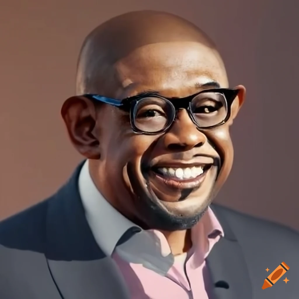 Forest whitaker smiling on Craiyon