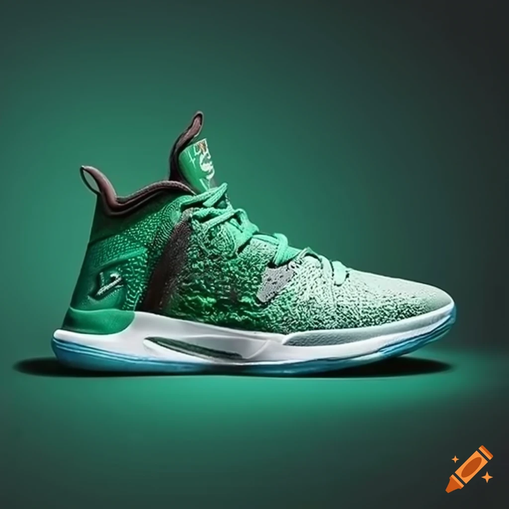 Boston celtics jaylen brown signature basketball shoes on Craiyon