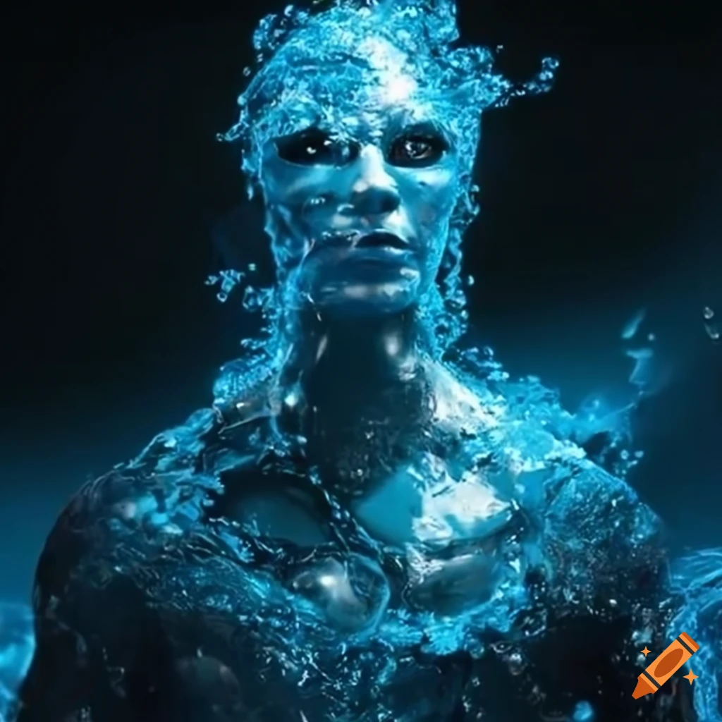 Water superhero on Craiyon