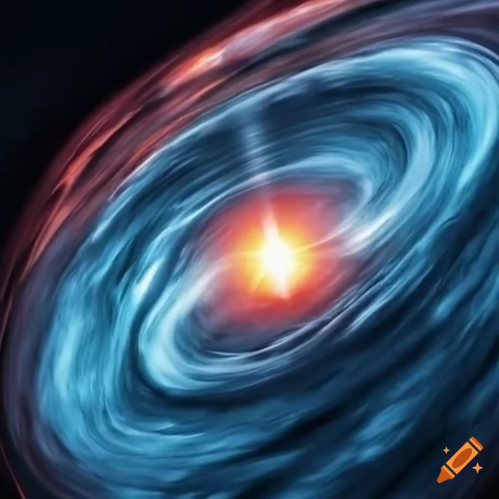 Magnificent enchanting vortex opening to another magical world on Craiyon