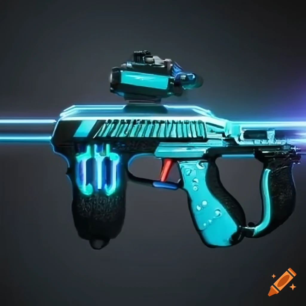 Ultra laser gun on Craiyon