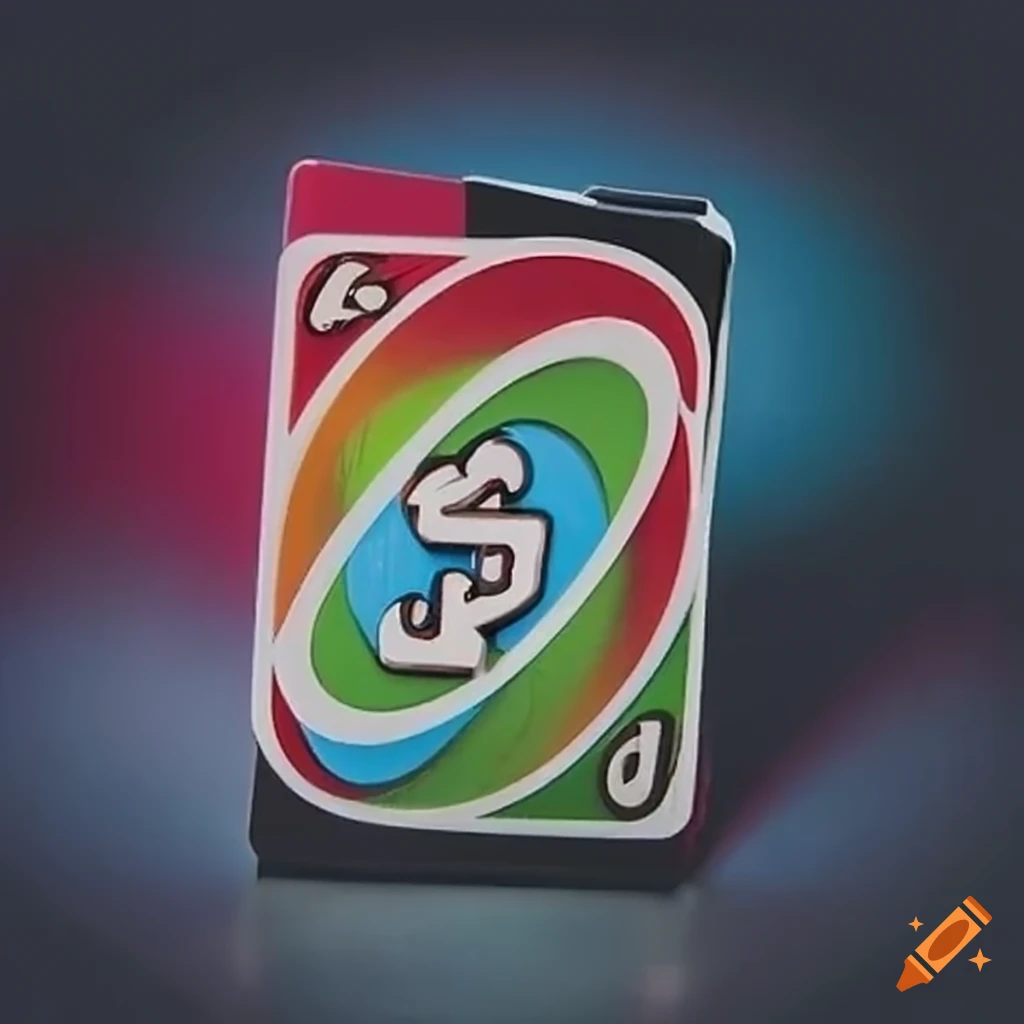 Indestructible uno cards on Craiyon