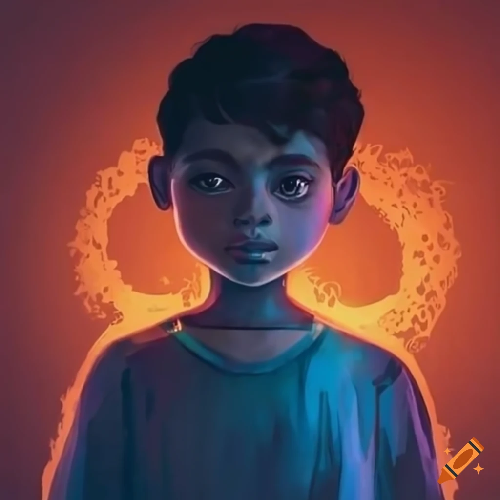 Young character on a path of self-improvement in visual narrative on ...