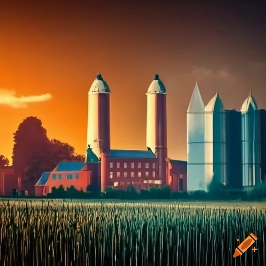 Dutch food factory on Craiyon