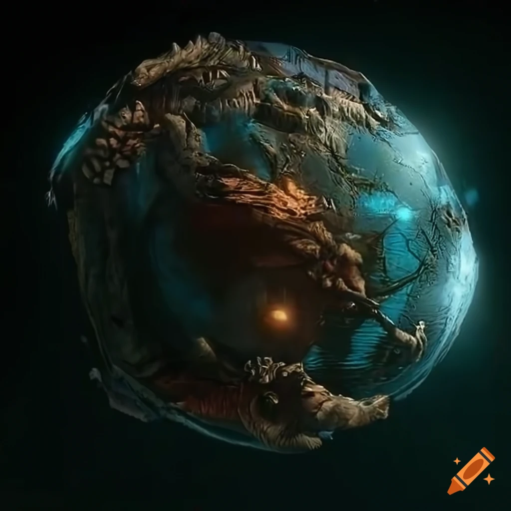 Ark environment on Craiyon