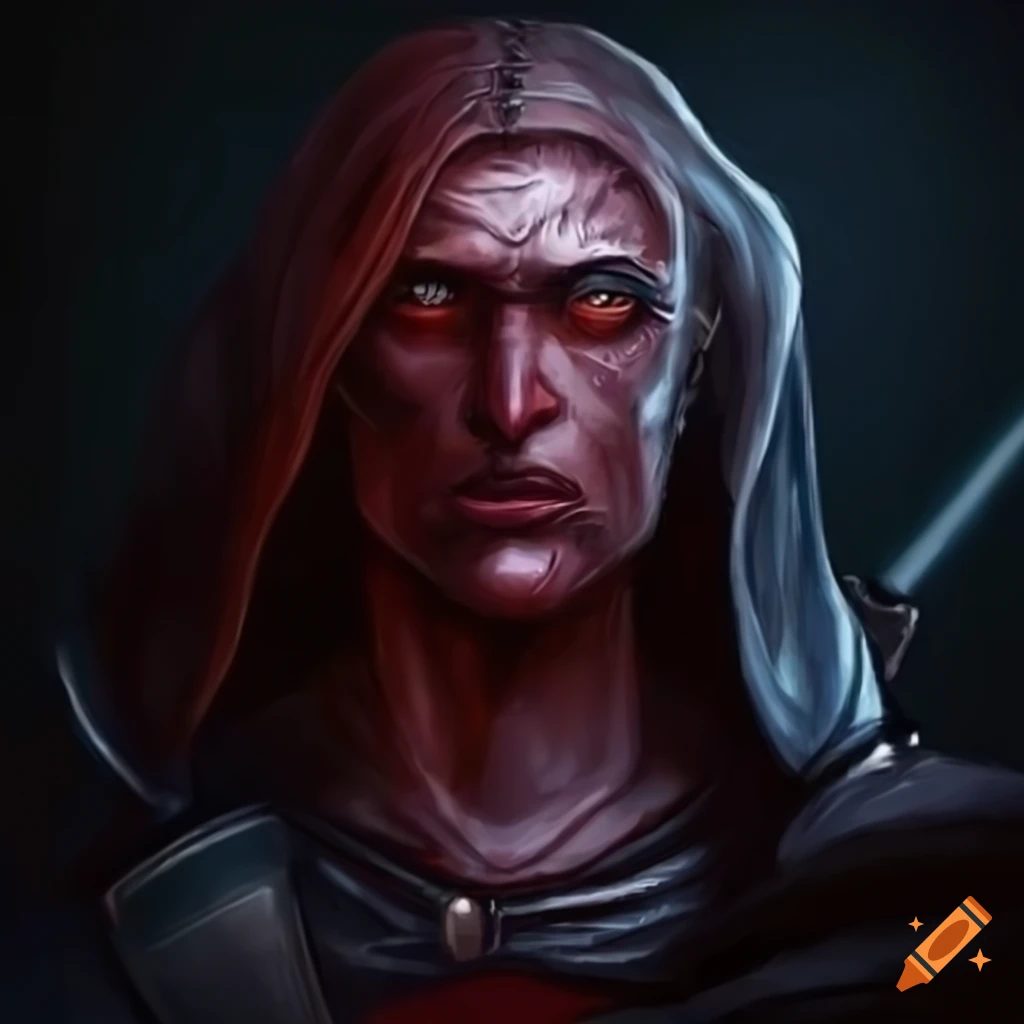 Geralt of rivia and darth vader crossover on Craiyon