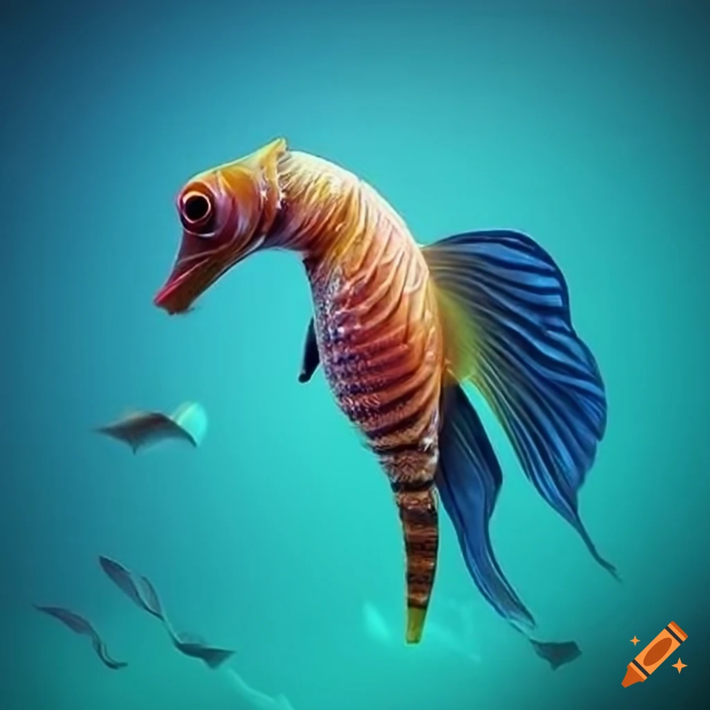 Fish horse on Craiyon