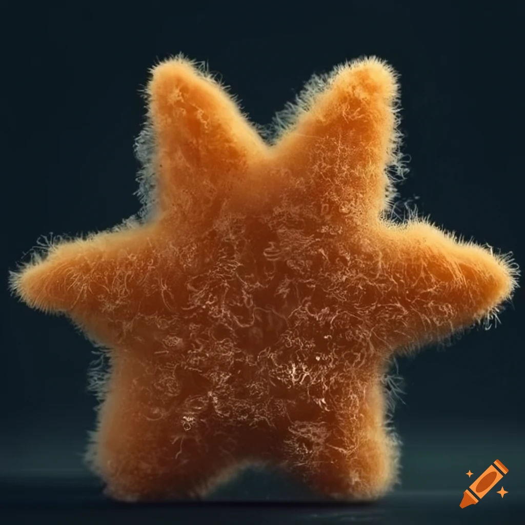 Star-shaped fuzzy mold on Craiyon