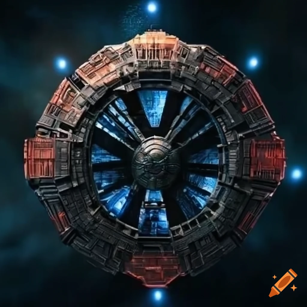 Replicator version of the stargate on Craiyon