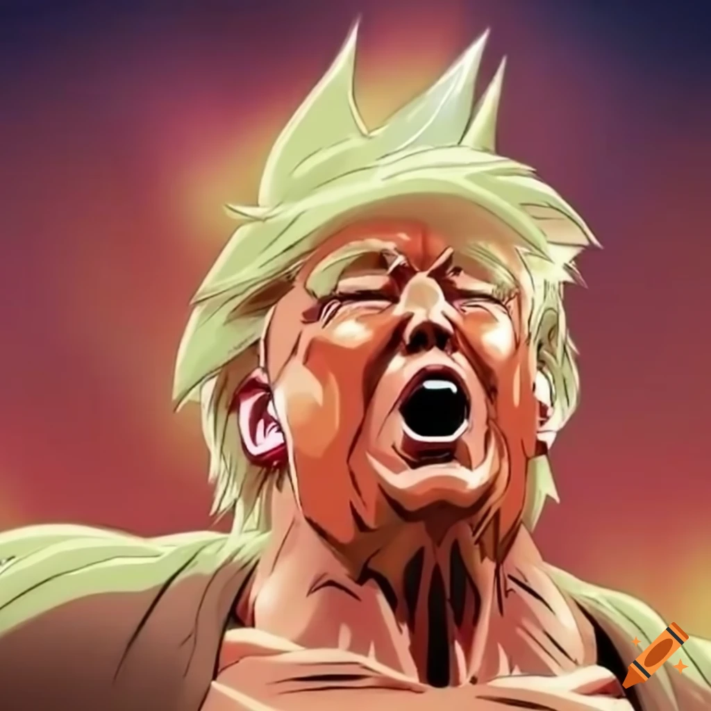 Character powering up with energy like an anime hero on Craiyon