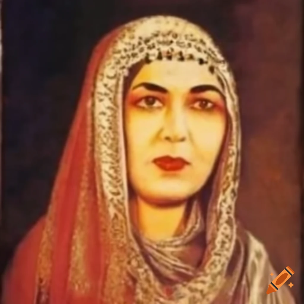 Historical representation of Umm Kulthum, daughter of Prophet Muhammad ...