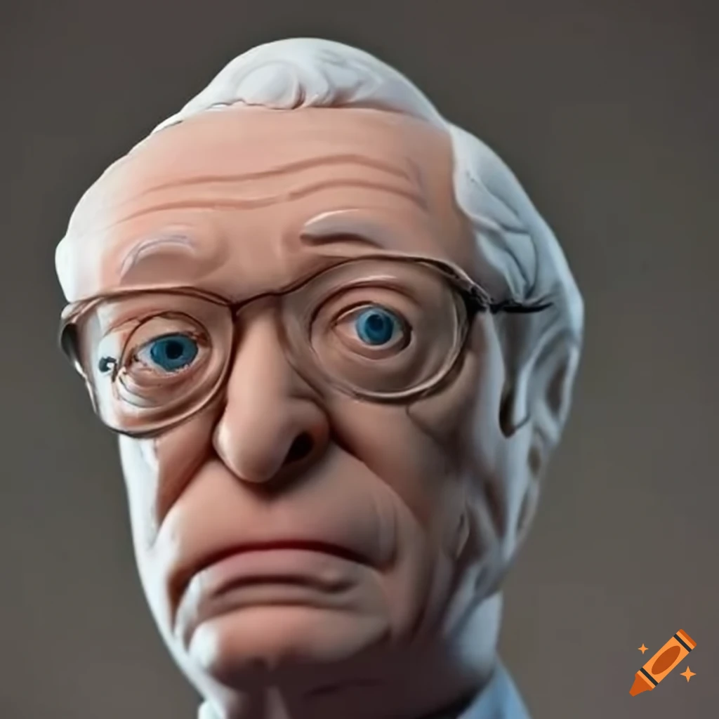 Michael caine toy figurine on Craiyon