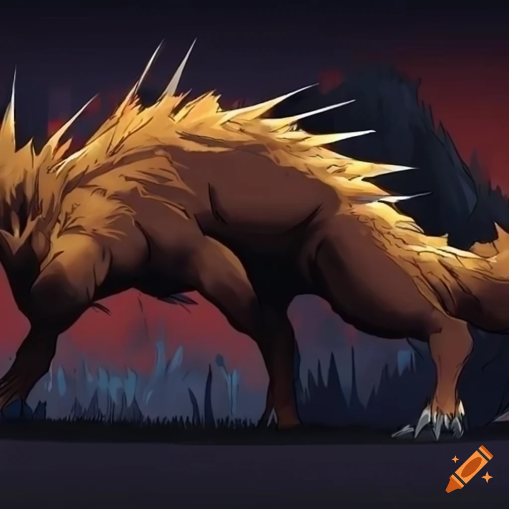 Wolverine-inspired pokémon creature design on Craiyon