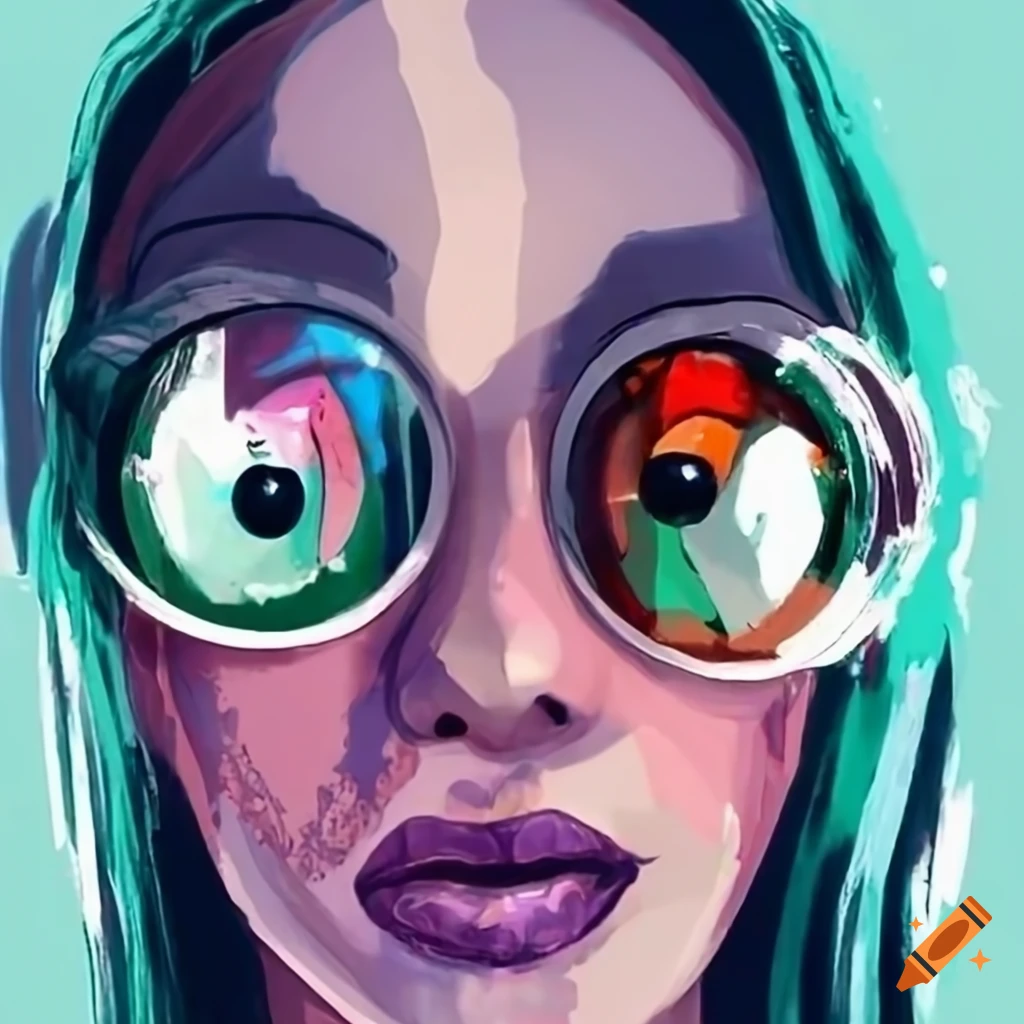 Selfie from below perspective on Craiyon