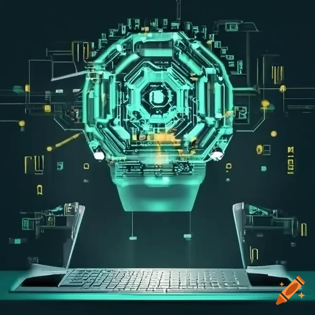 Revolution in work efficiency in computer science with ai on Craiyon