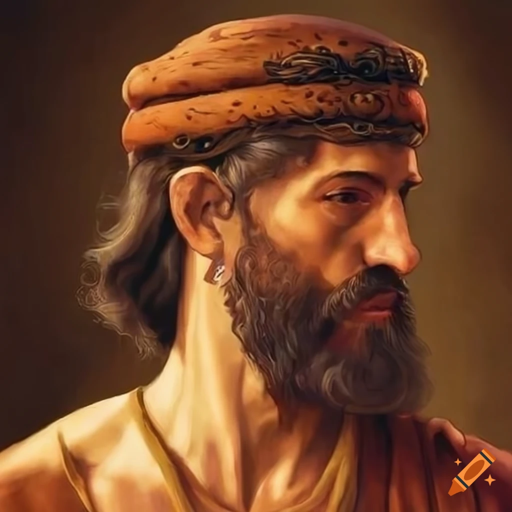 Biblical men on Craiyon