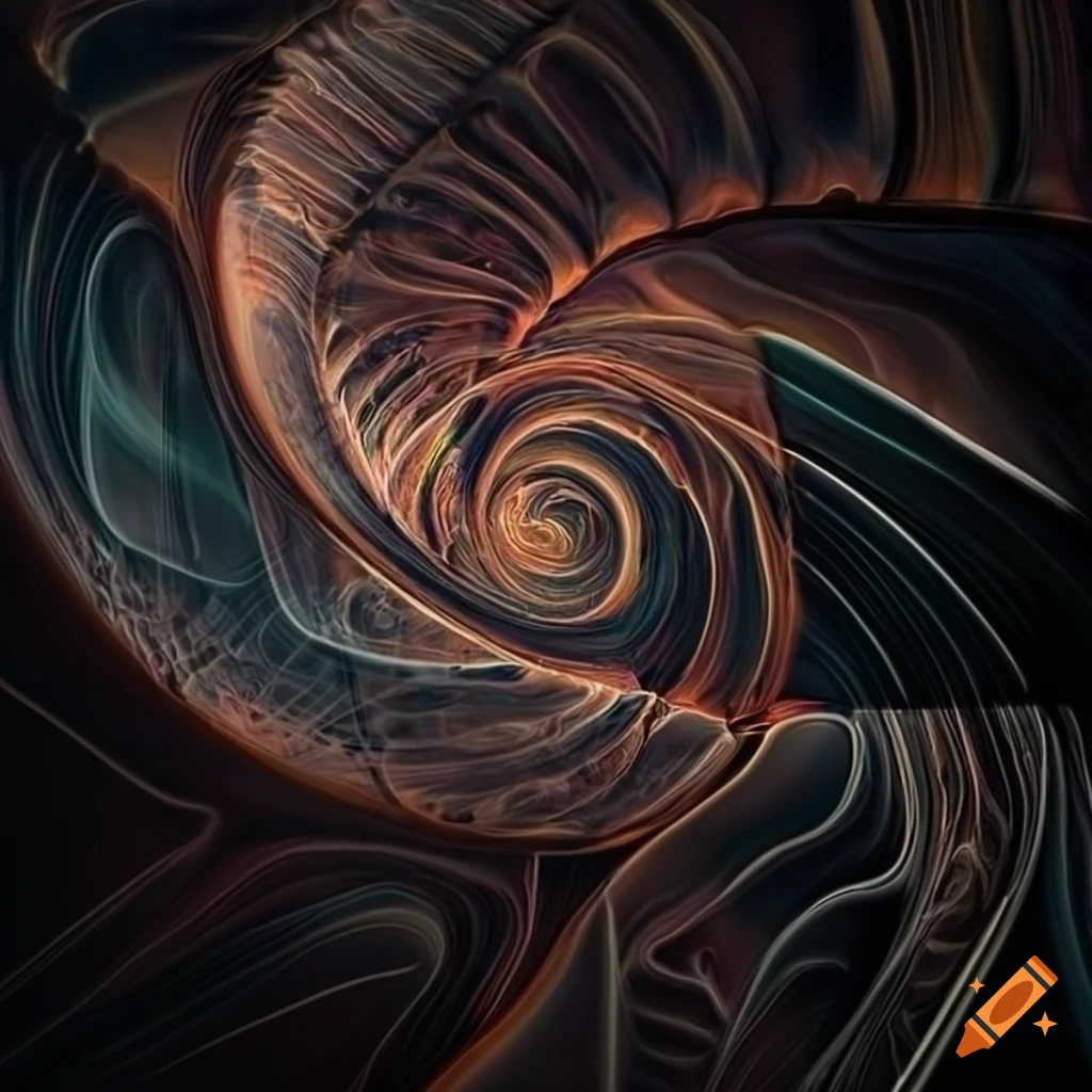 Abstract art representing life finds a way with intricate organic style on Craiyon