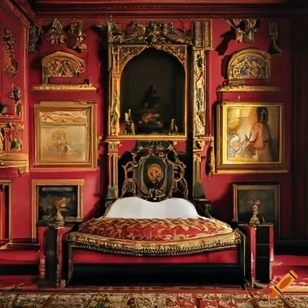 15th century italian aristocratic room on Craiyon