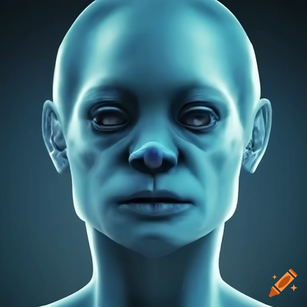 Concept of a human 1 billion years in the future on Craiyon