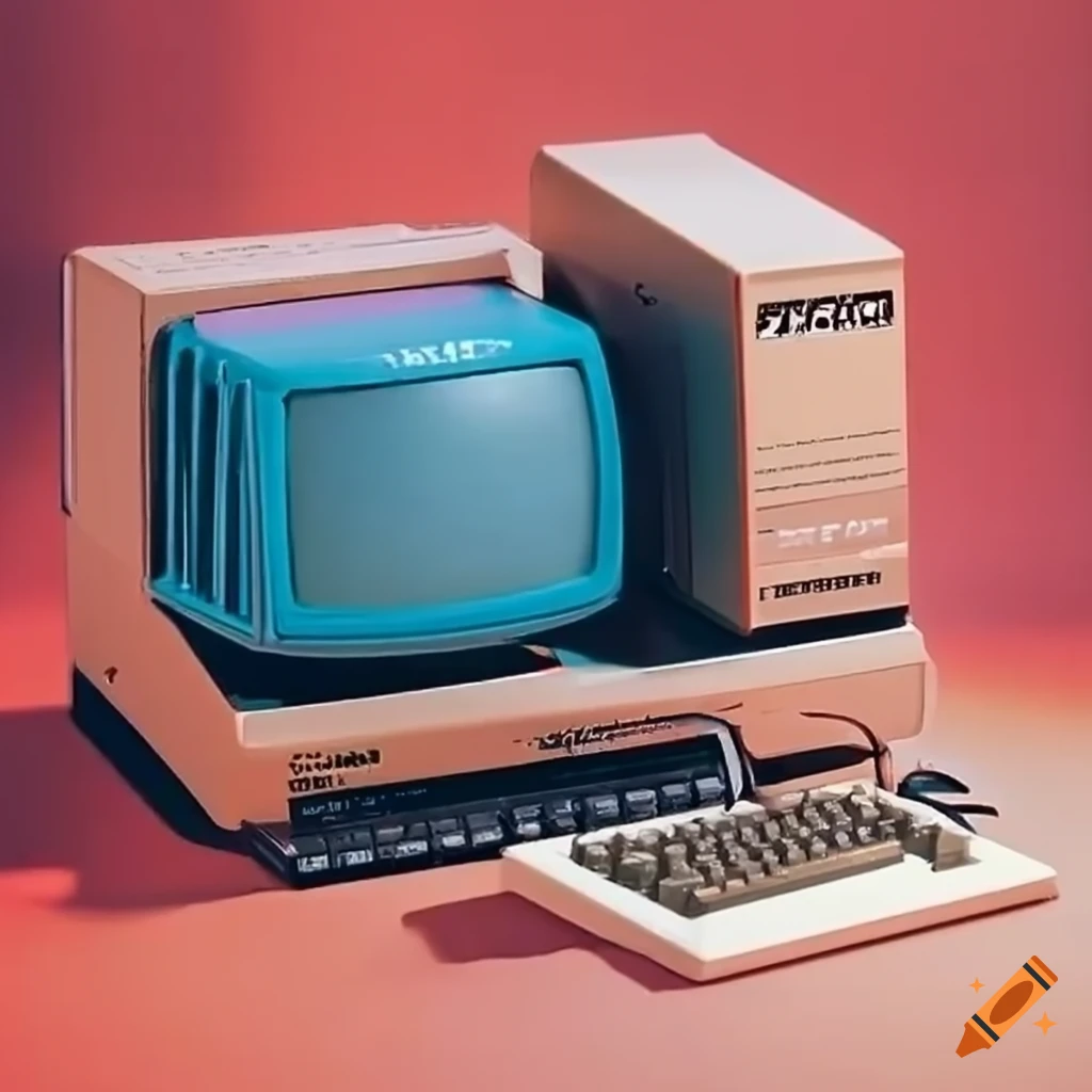 RadioShack TRS-80 Color Computer 50th Anniversary celebration on Craiyon