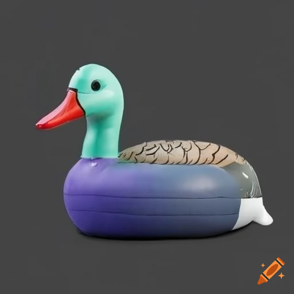 Inflatable decoy on Craiyon